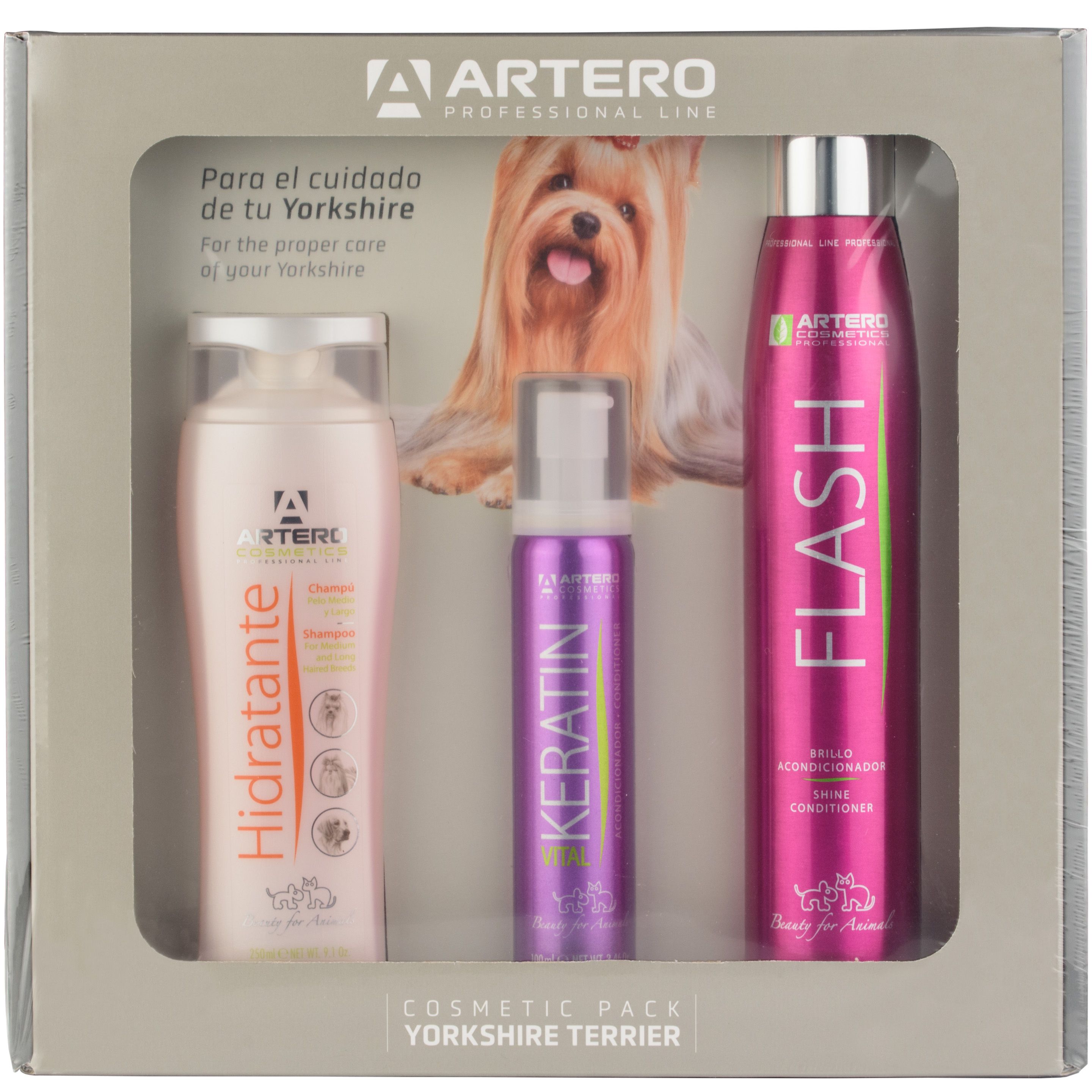 Artero Cosmetic Pack Yorkshire Terrier - zestaw kosmetyków dla psa z ...