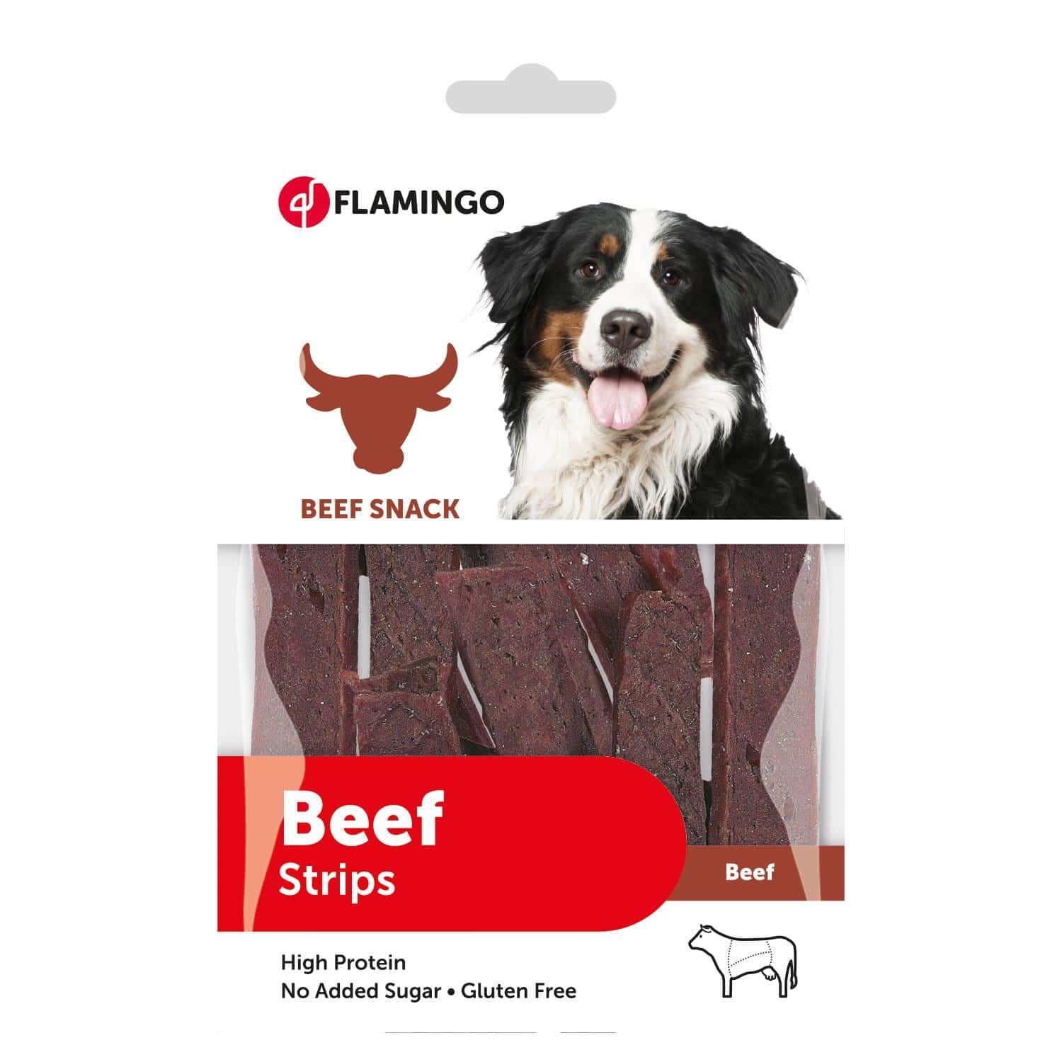 Flamingo Snack Beef Stripes 85g - Flamingo Snack Duck Jerky 85g ...
