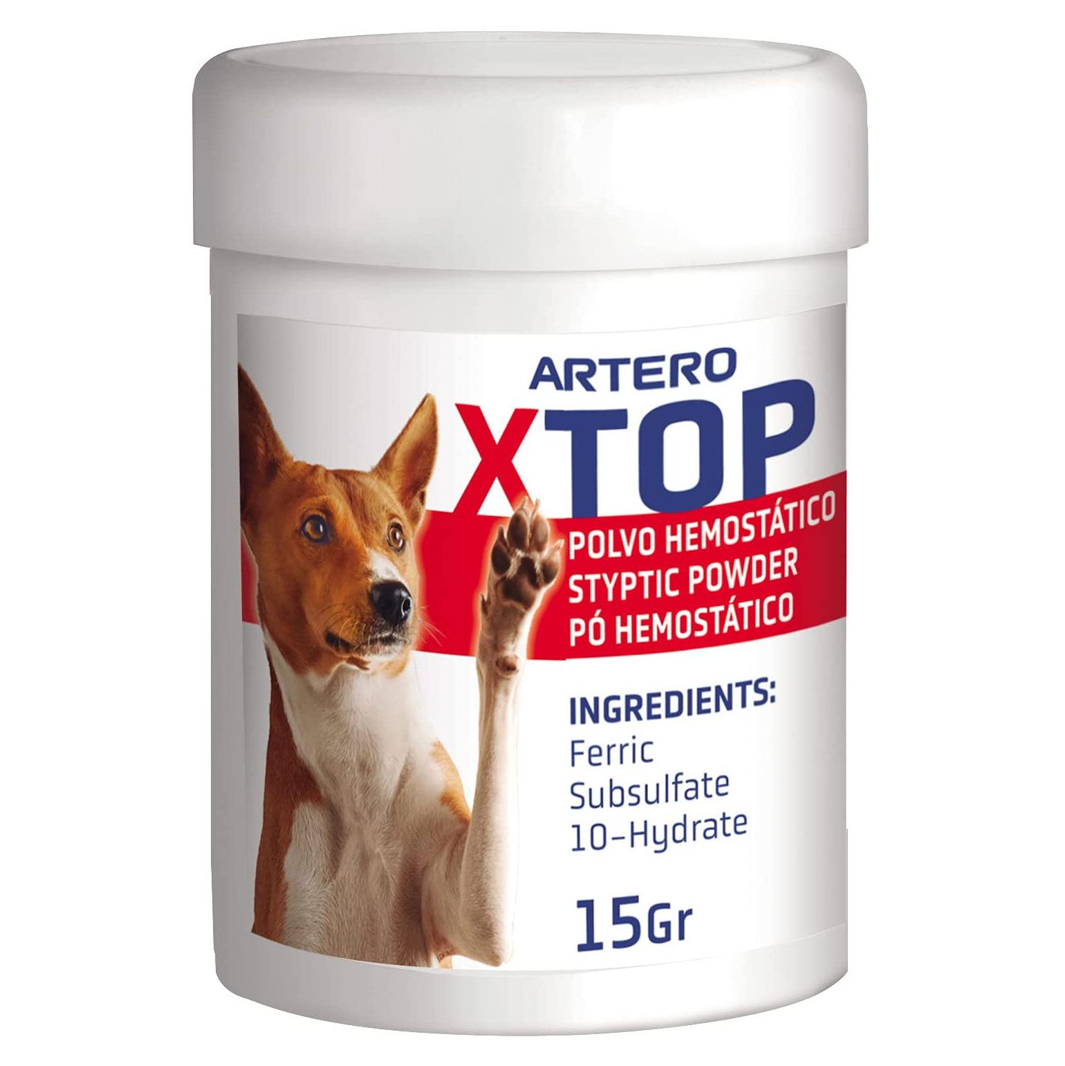 Artero XTop For Dogs & Cats 15g - proszek do tamowania krwawienia u psa ...