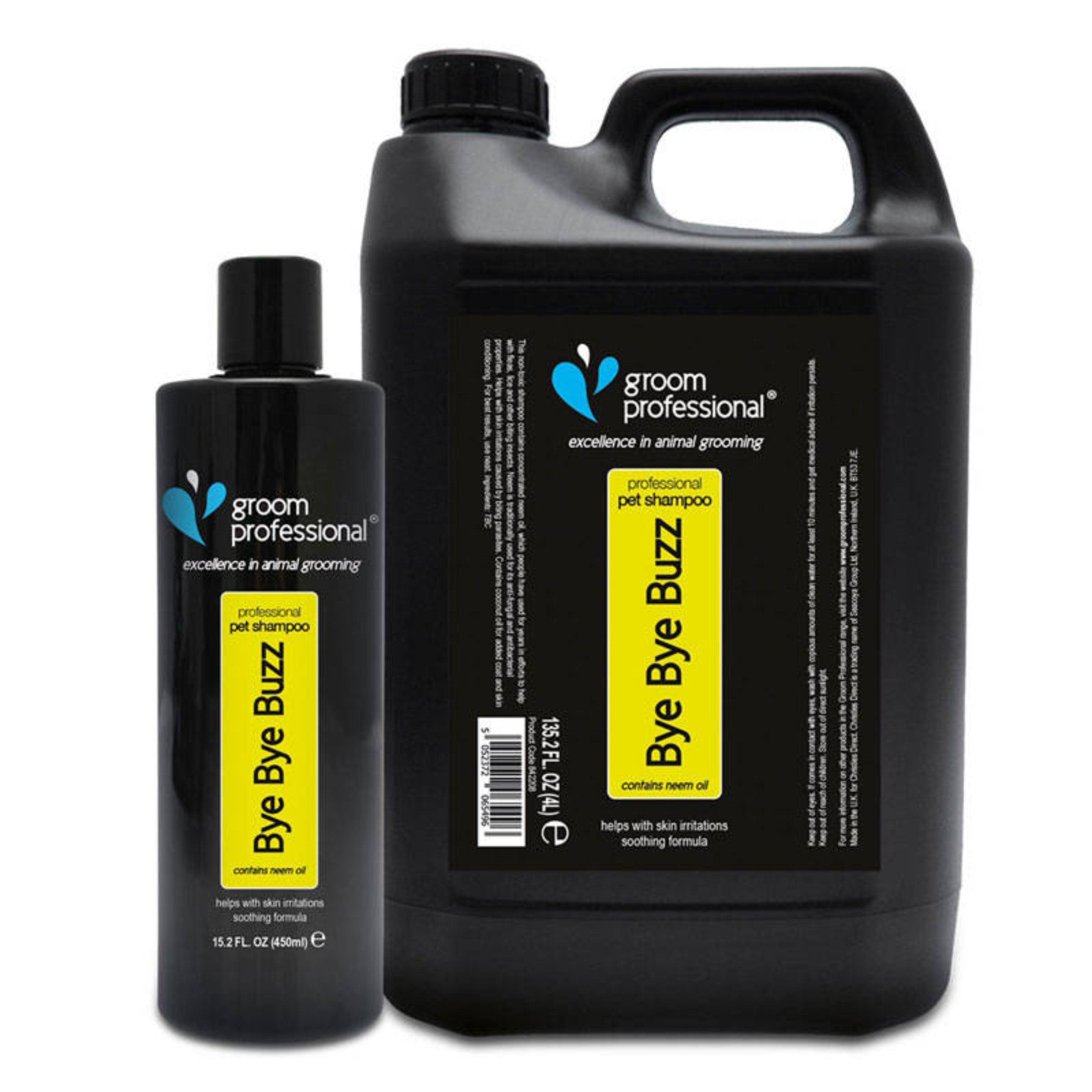 Groom Professional Bye Bye Buzz Shampoo - szampon odstraszający pchły i ...