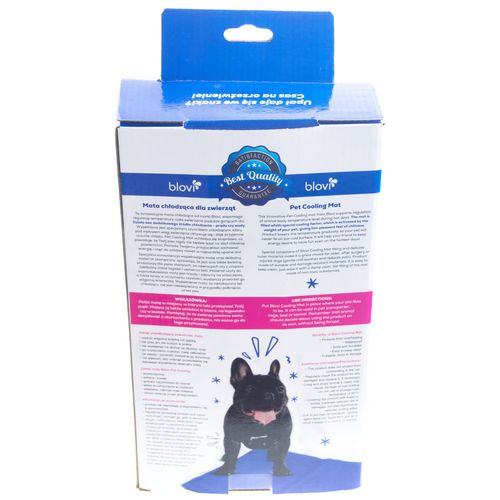 Blovi Pet Cooling Mat Size XL 81x96cm innowacyjna mata ch odz ca dla rednich i du ych psow i kotow granatowa