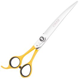Geib Crab Curved Lefty Scissors Level 1 8,5"- High-Quality Grooming ...