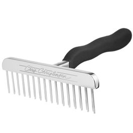 Chris Christensen T-rake Large - duże, dwurzędowe zgrzebło dla psa ...