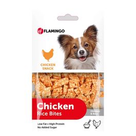 Flamingo Chicken Rice Bites 85g - przysmaki treningowe dla psa, kurczak ...